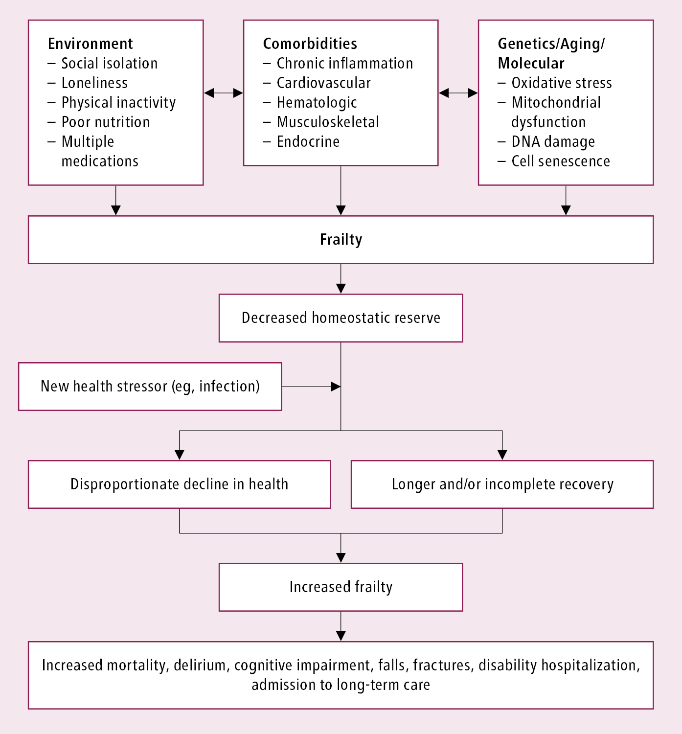 Figure 031 9199 Pathophysiology Of Frailty Adapted From Lancet 2013 Figure 031 9199 Pathophysiology Of Frailty Adapted From Lancet 2013